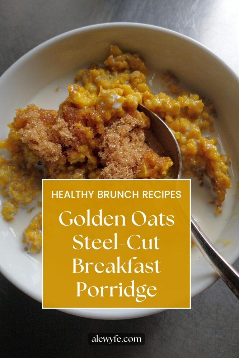 COOK: Golden Oats Steel-Cut Breakfast Porridge - ALEWYFE