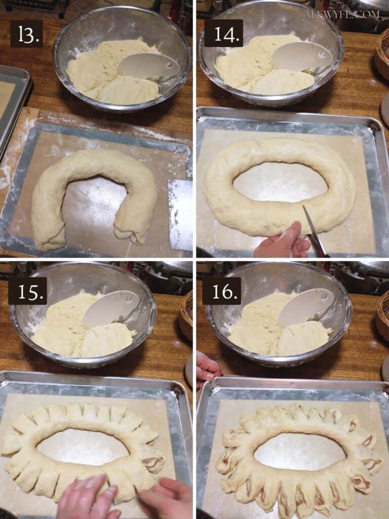 BAKE: Mardi Gras King Cake with Cream Cheese Frosting - ALEWYFE