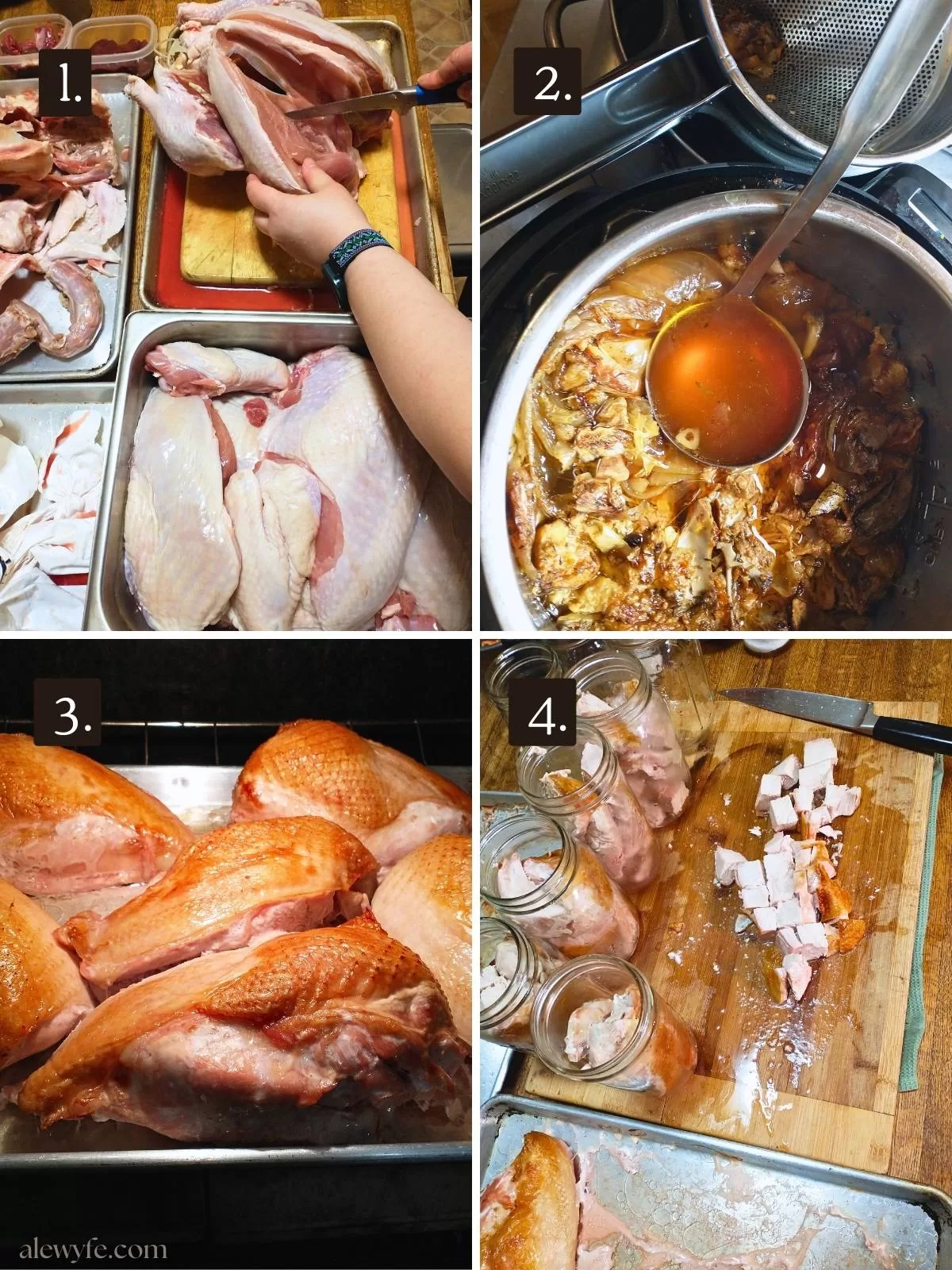 CANNING: How to Can a Whole Turkey (or three) - ALEWYFE